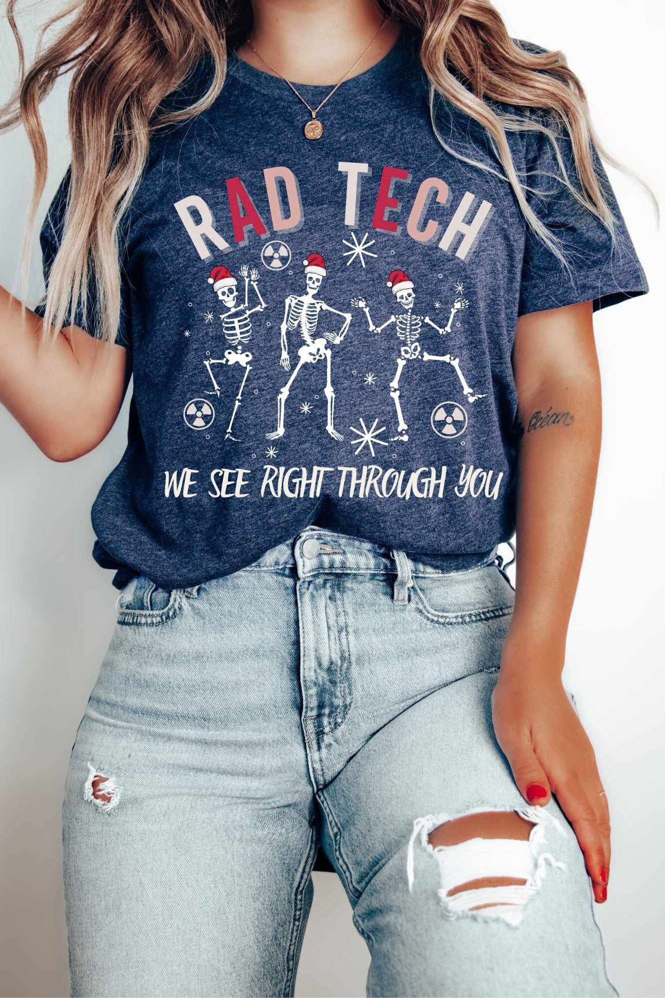Rad Tech Rad Tech Shirt Radiology Christmas T-shirt Rad Tech - Etsy