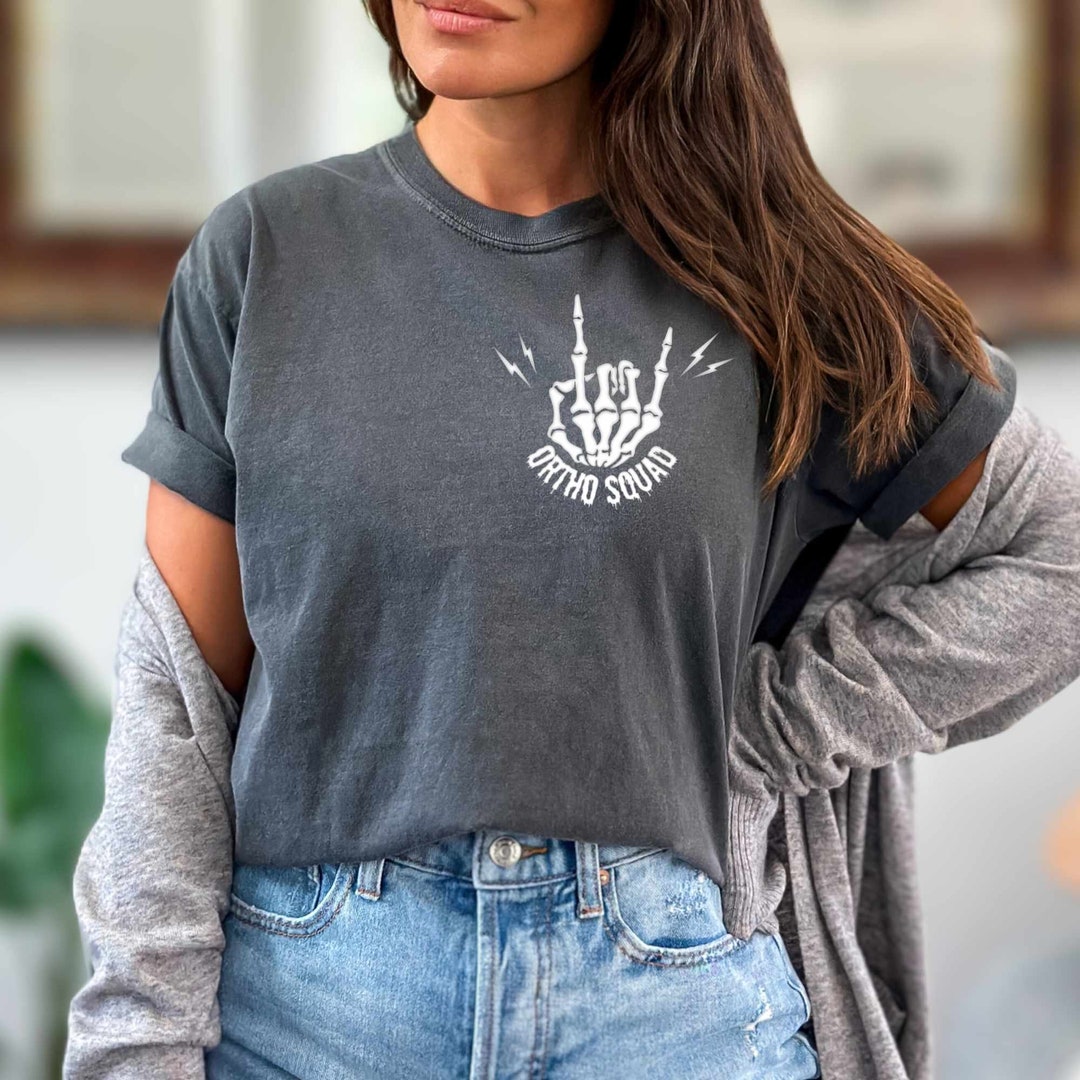 Ortho Nurse Shirt, Ortho Skeleton Shirt, Orthopedic Shirt, Ortho ...