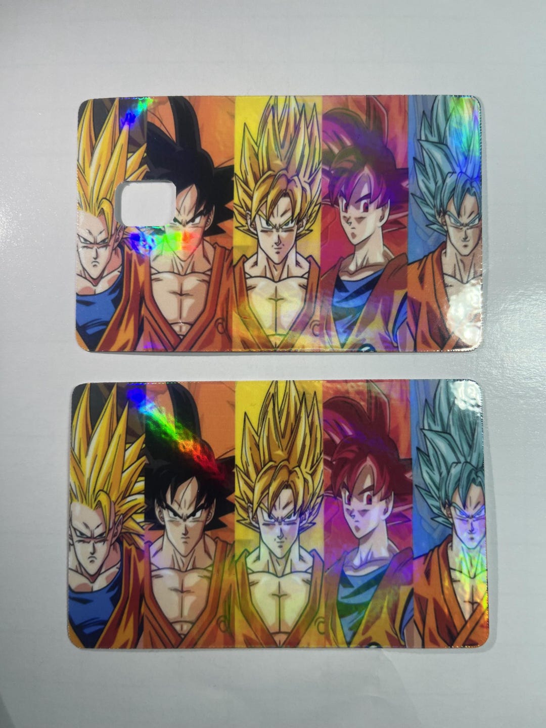 Dragon Ball Z Holographic Film Credit/debit Card Skin/decal/sticker ...