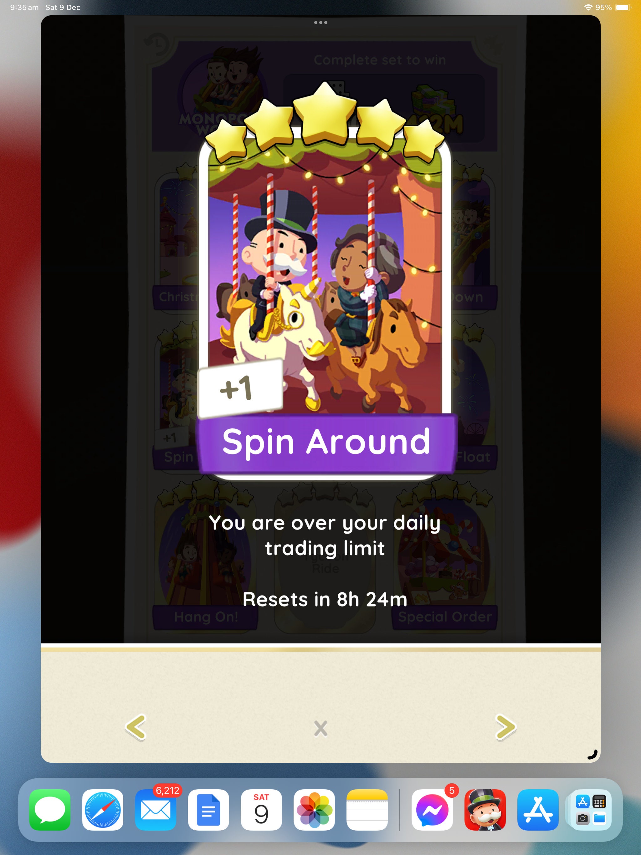 Monopoly Go 5 Star Sticker so Proud Set 7 - Etsy