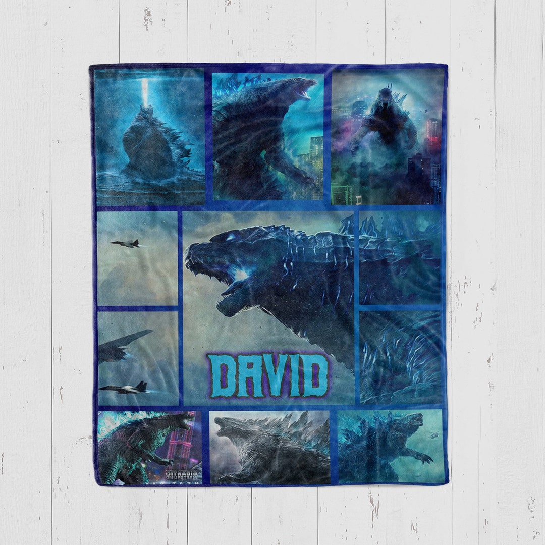 Custom Godzilla King of the Monsters Fleece Blanket Godzilla - Etsy UK
