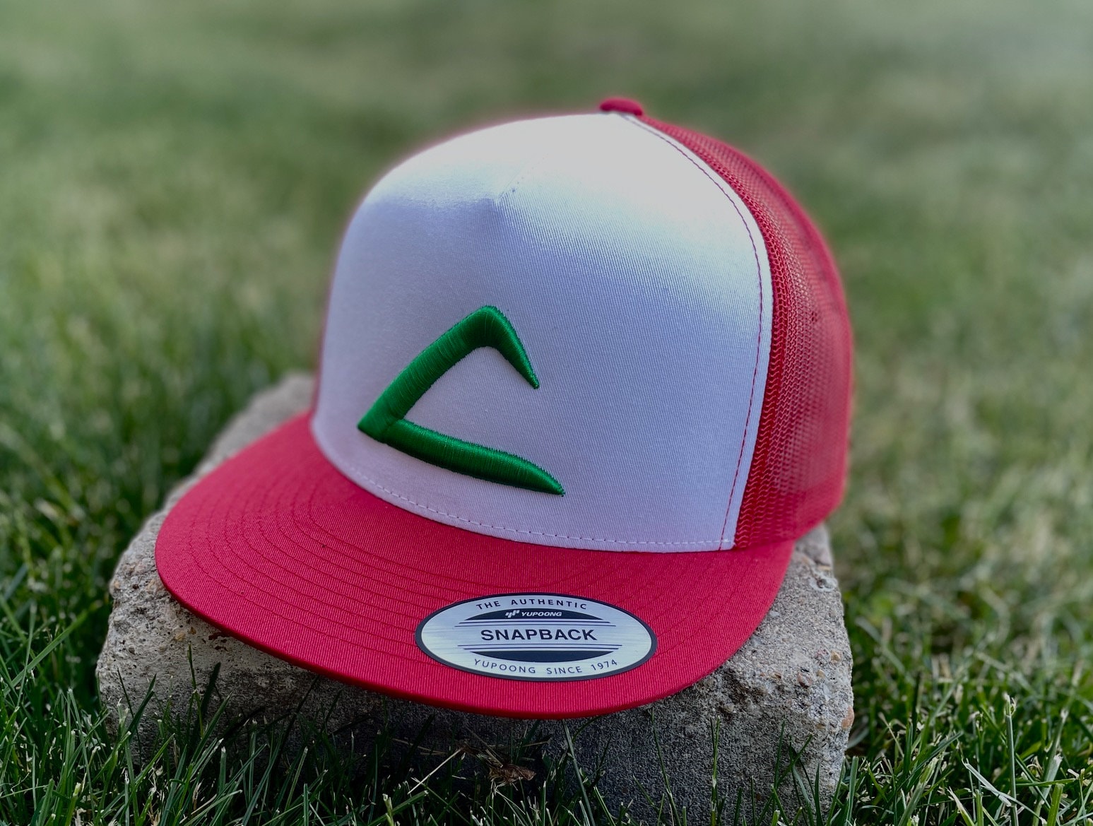 Ash Ketchum Hat - YP Classics Flat Bill Snapback Cap With 3D Puff ...