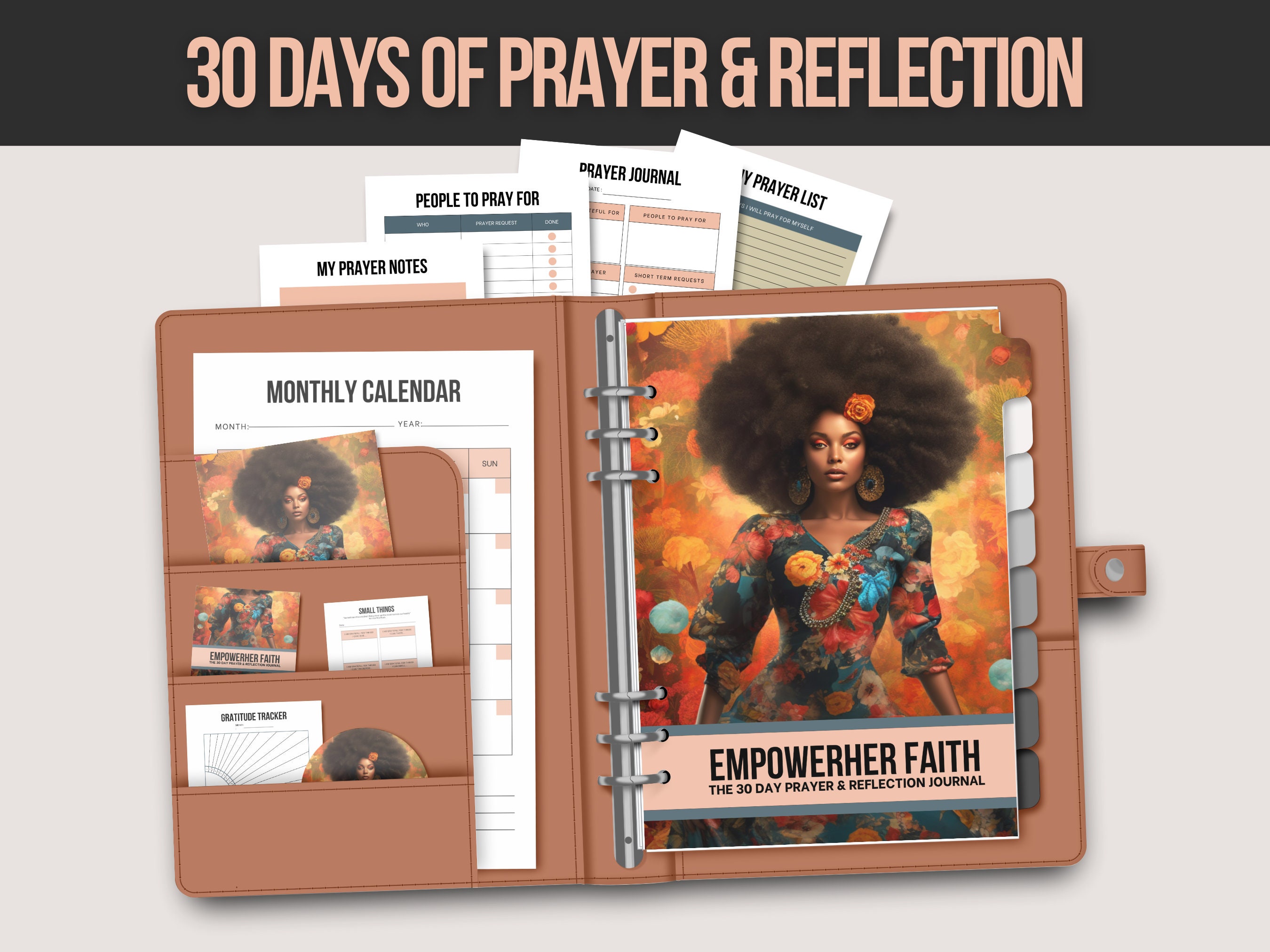 30 Day Faith Journal Digital Download Prayer Journal for - Etsy