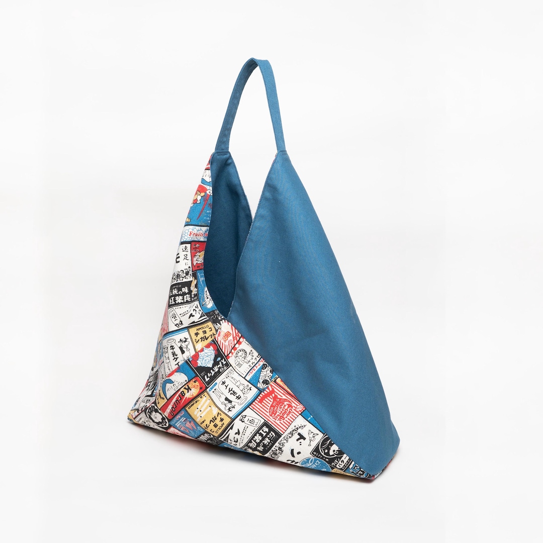 Japanese Origami Reversible Azuma Tote: Handcrafted Eco Bag for Stylish ...
