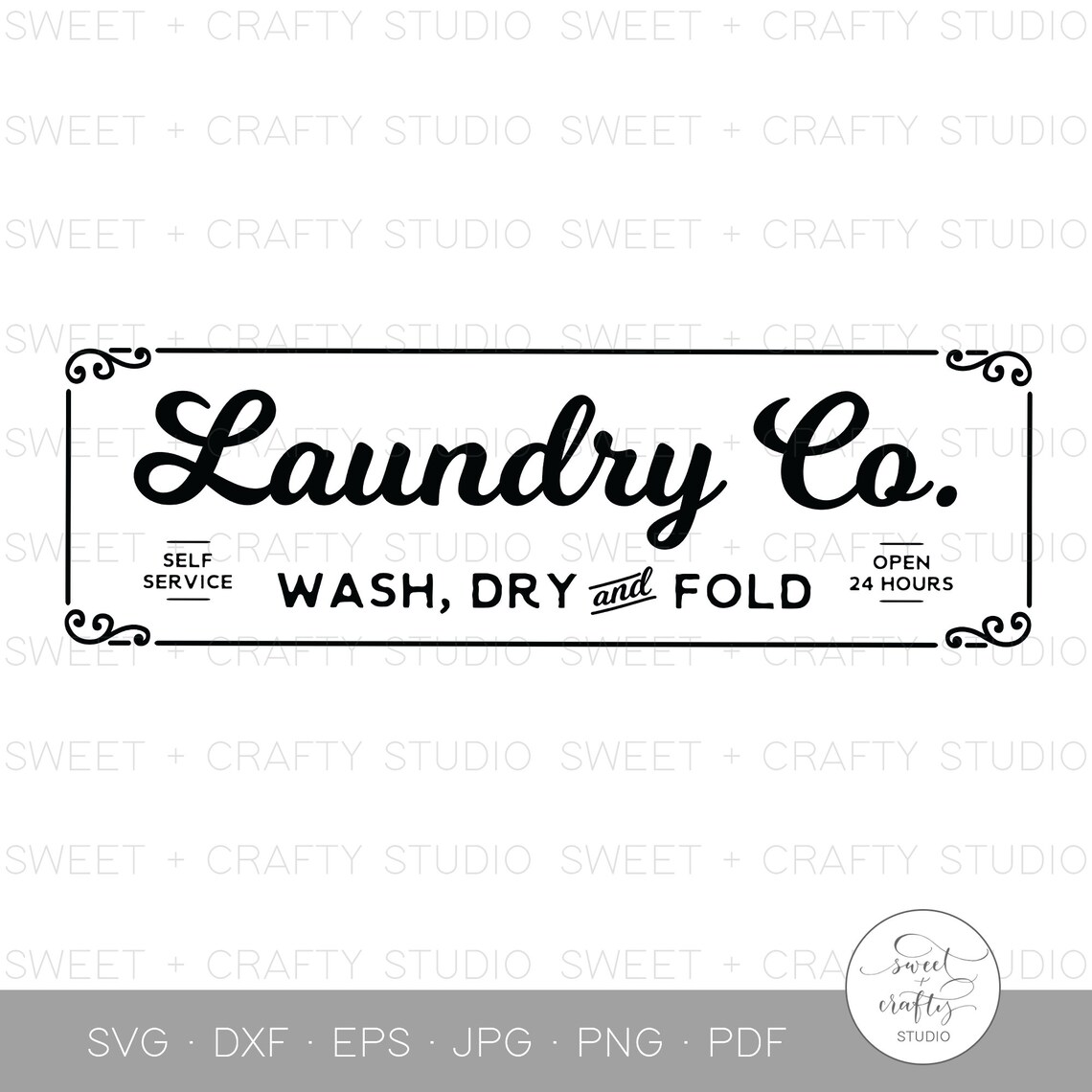 Laundry Sign SVG and PRINTABLE, Laundry SVG, Laundry Room Decor ...