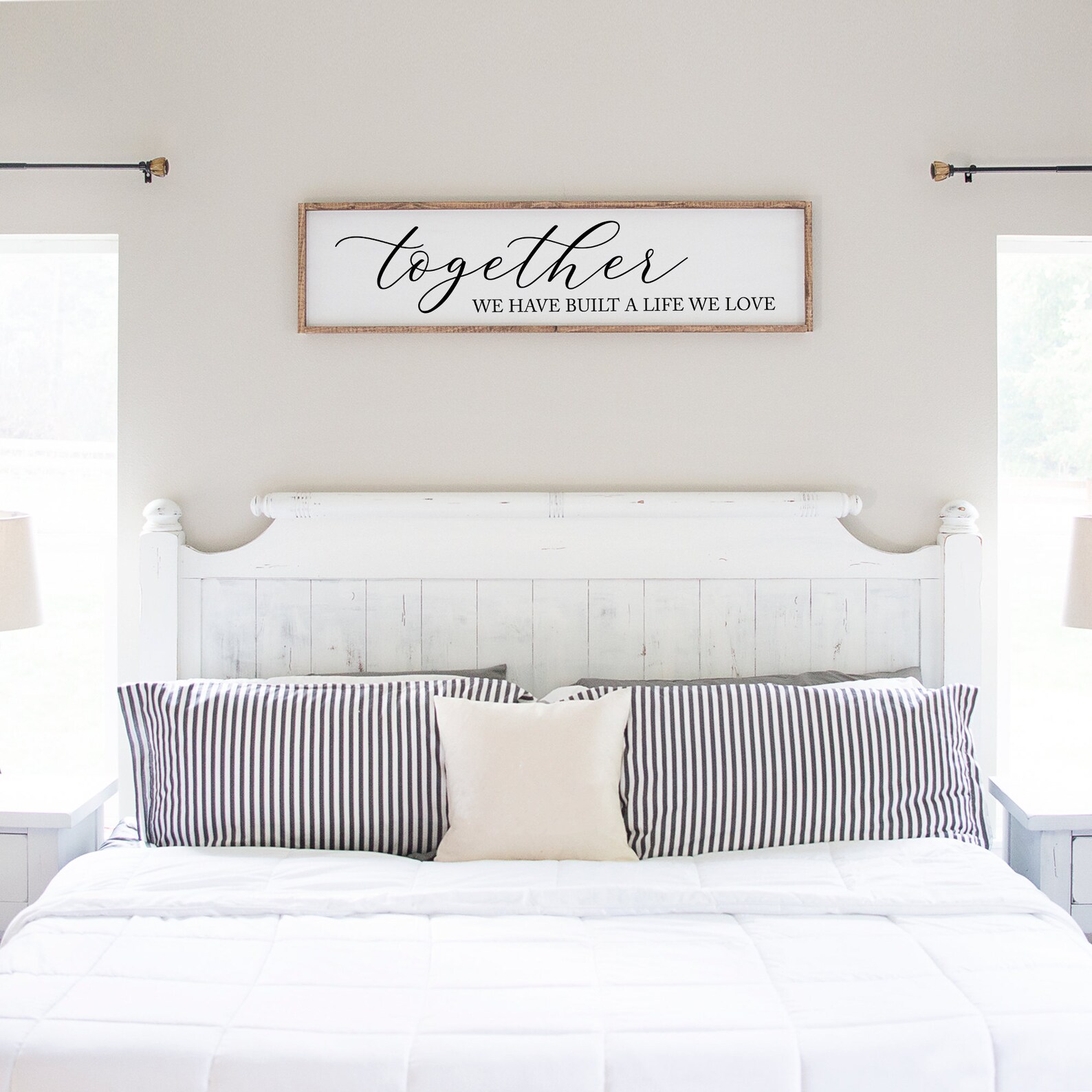 Together We Built a Life We Love SVG and PRINTABLE, Cut File, Bedroom ...