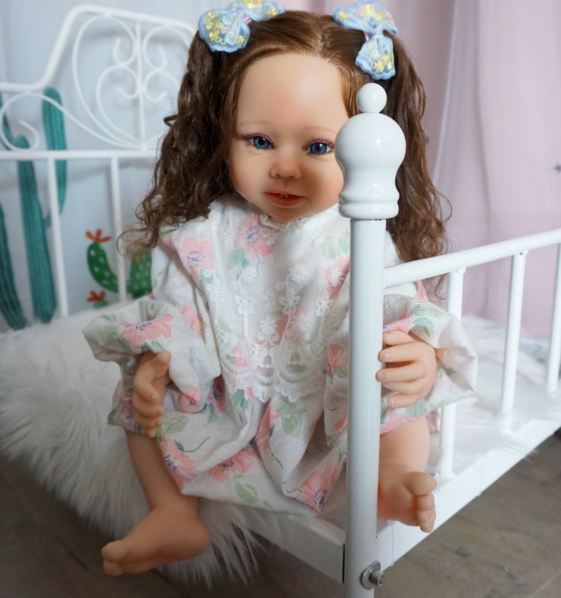 Reborn Baby Dolls Girl 3d-paint With Visible Veins 22inch Toddler ...
