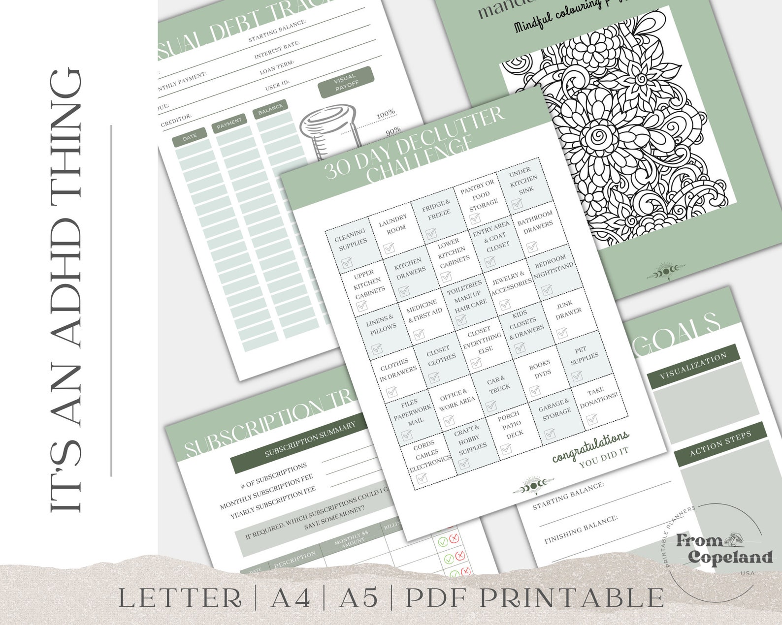 ADHD Planner, Adhd Planner Printable, Adhd Daily Planner, Adhd Planner ...