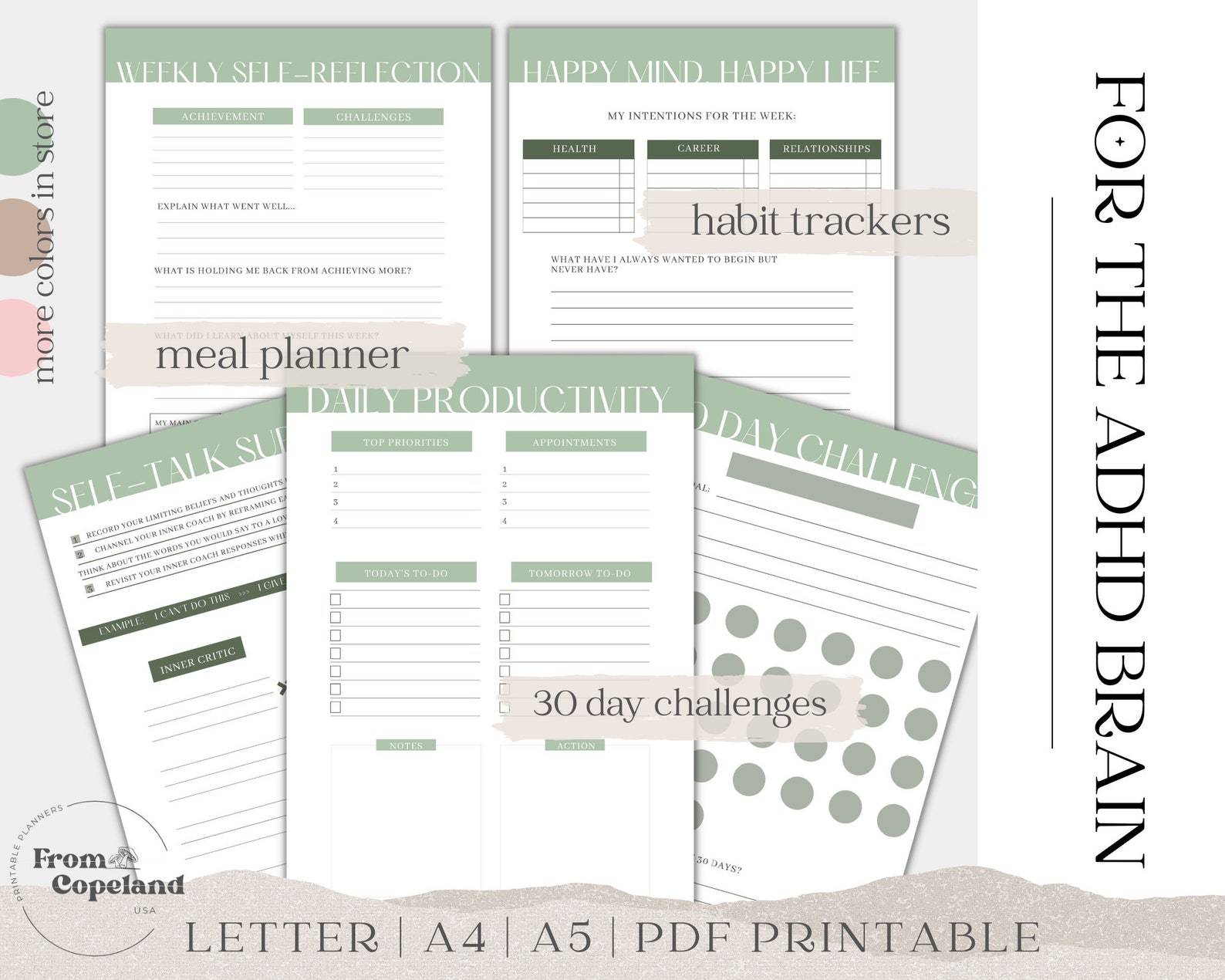 ADHD Planner, Adhd Planner Printable, Adhd Daily Planner, Adhd Planner ...