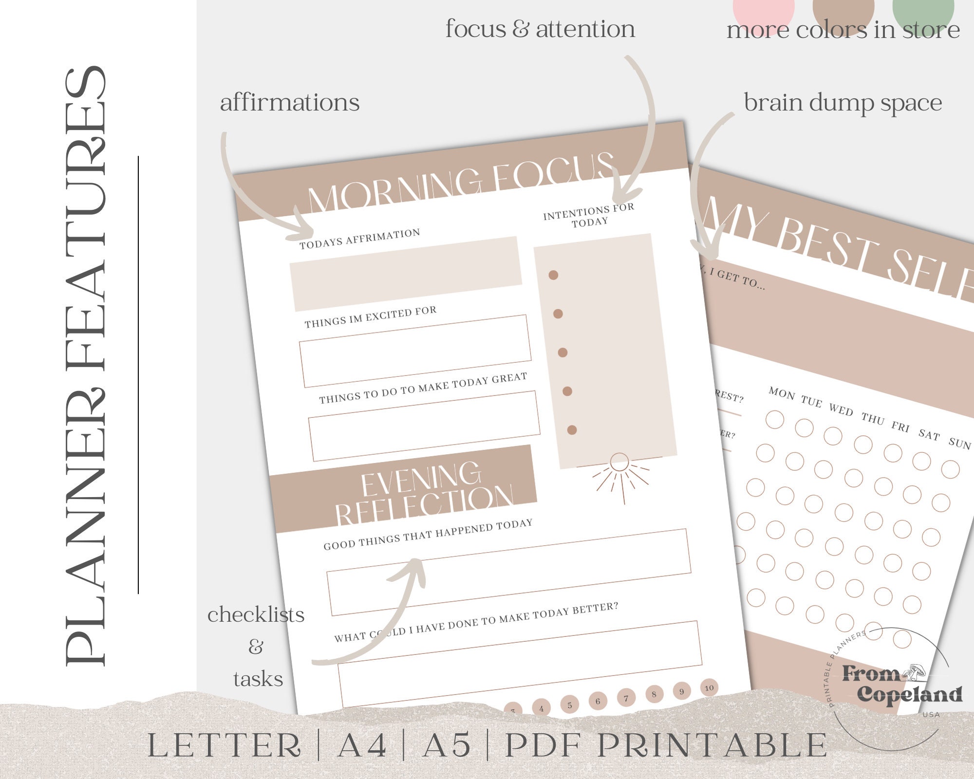ADHD Planner Adhd Planner Printable Adhd Daily Planner Adhd - Etsy