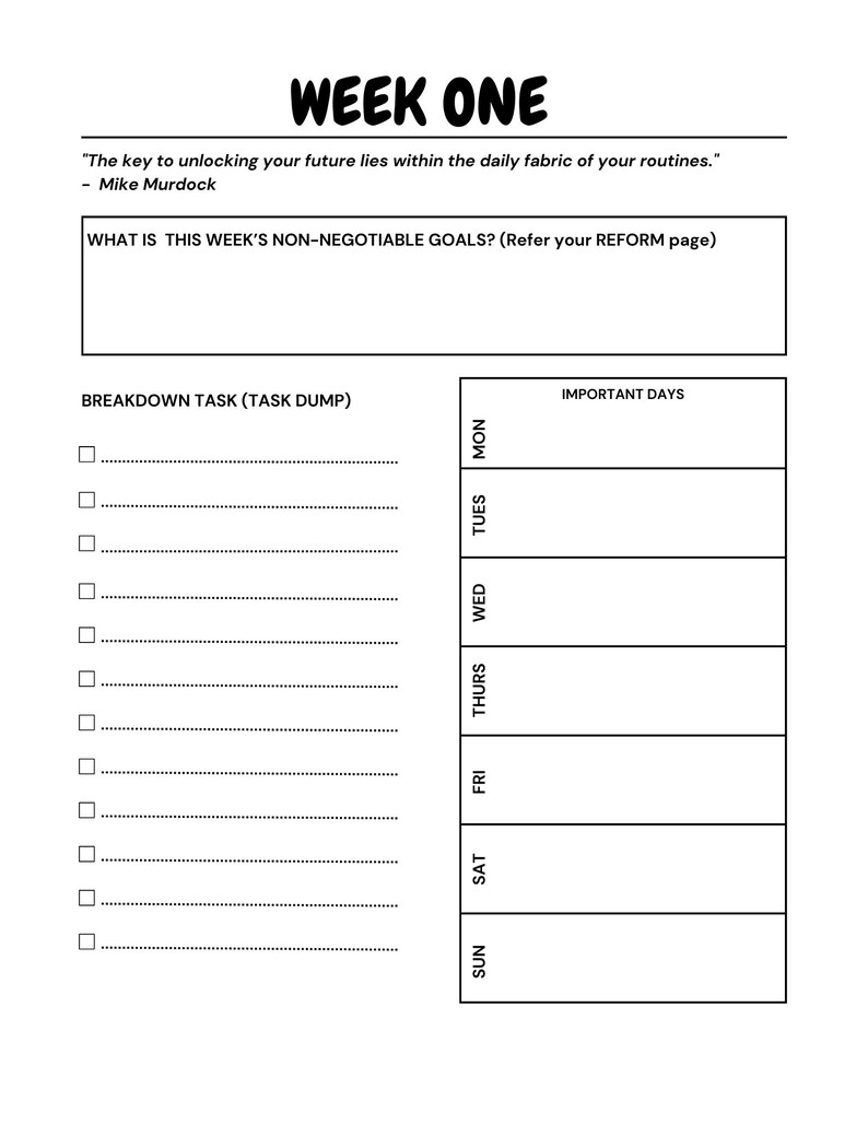 Stop Procrastinating: 30 Days Challenge Journal - Etsy