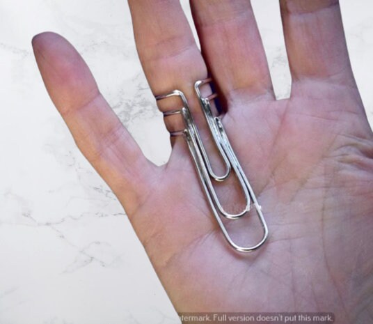 Thumb MCP German Silver Splint Ring, Swan Thumb Splint, Custom Handmade ...