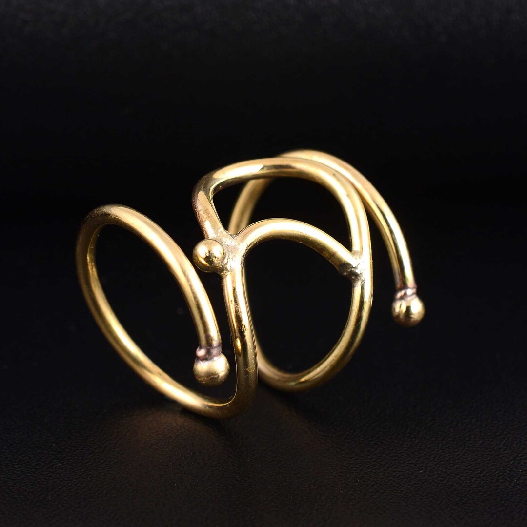 Lateral Deviation Arthritis Splint Ring, Adjustable Brass, Bronze ...