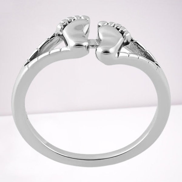 Baby Feet Ring - Etsy