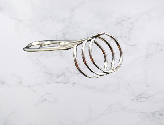 Thumb MCP German Silver Splint Ring, Swan Thumb Splint, Custom Handmade ...