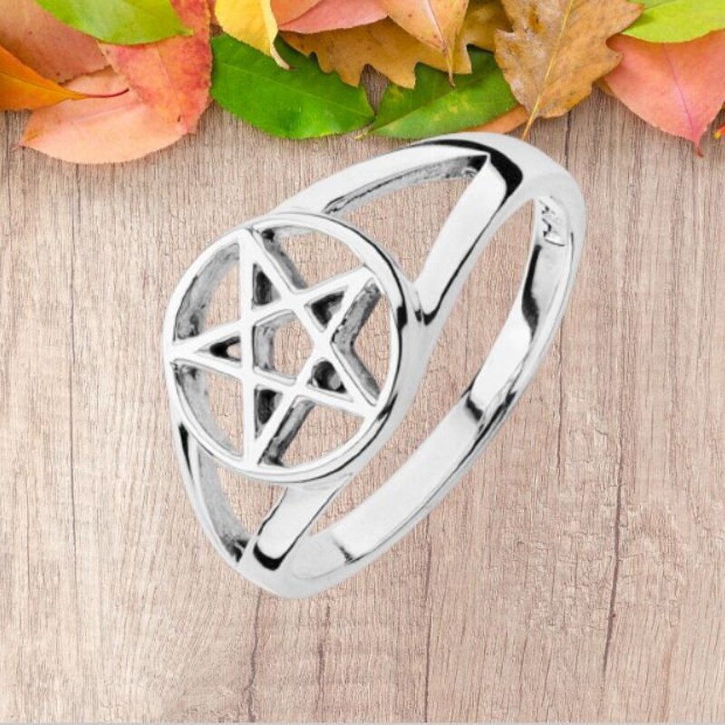 Wiccan Ring - Etsy