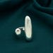 Modern Sculptural Open Ring – Abstract Bold Adjustable Design, Gift for ...