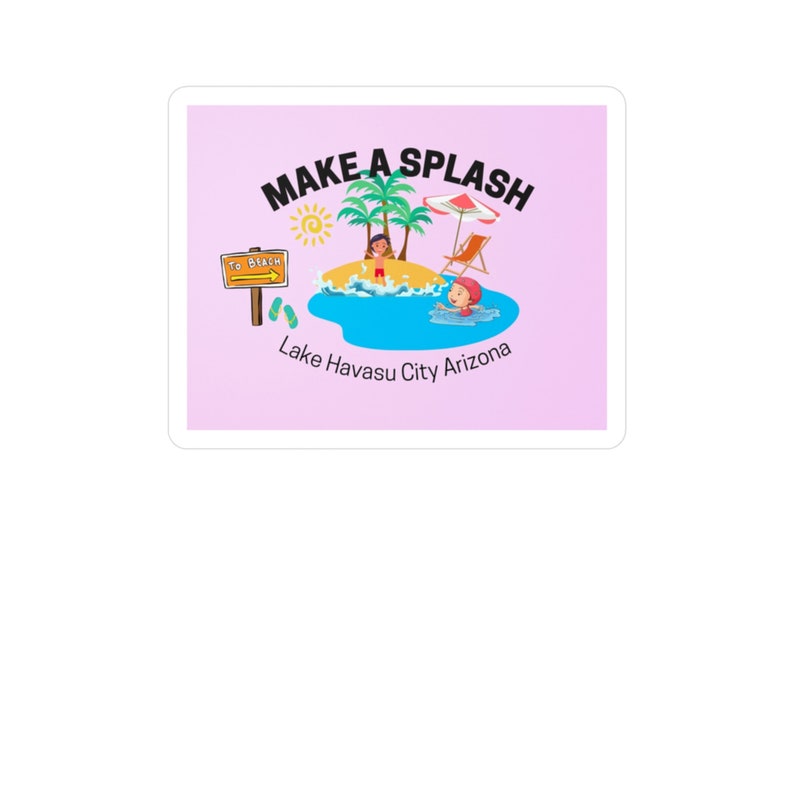 Make a Splash Decal Sticker - Etsy