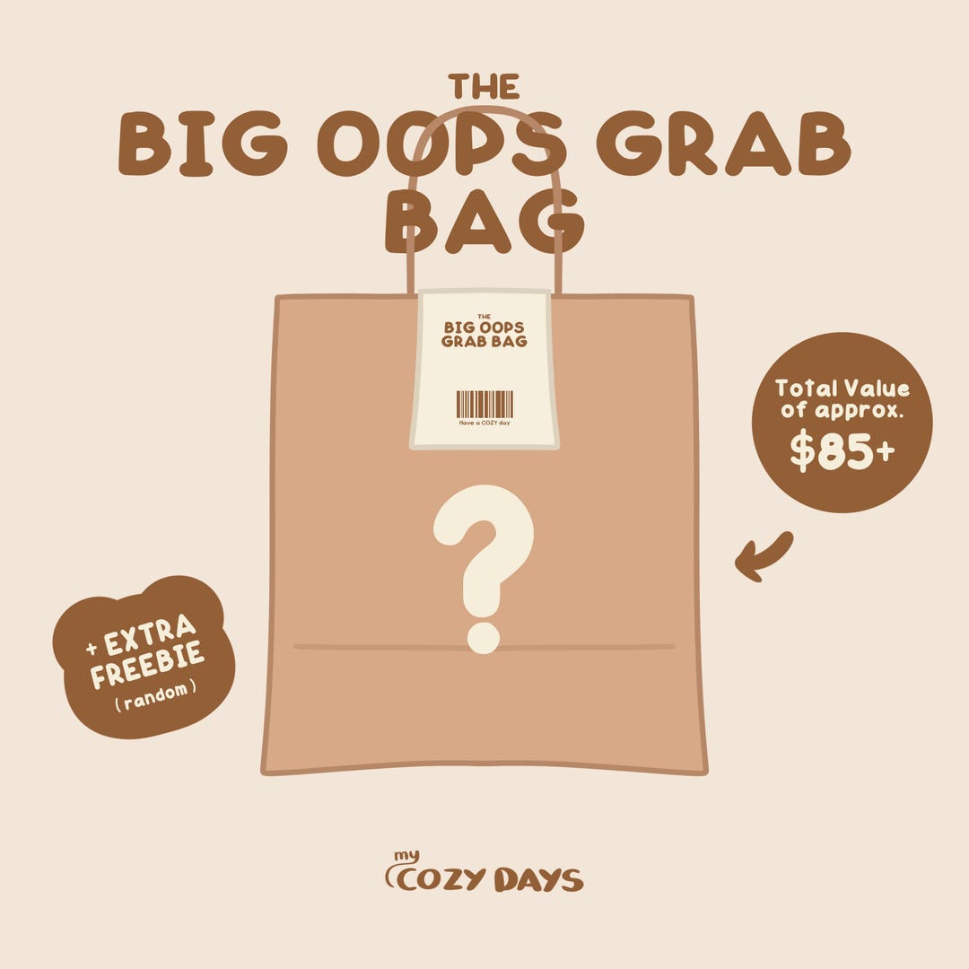 THE BIG OOPS Grab Bag - Note Pad Notepad - Decorative Memo and Sticky ...