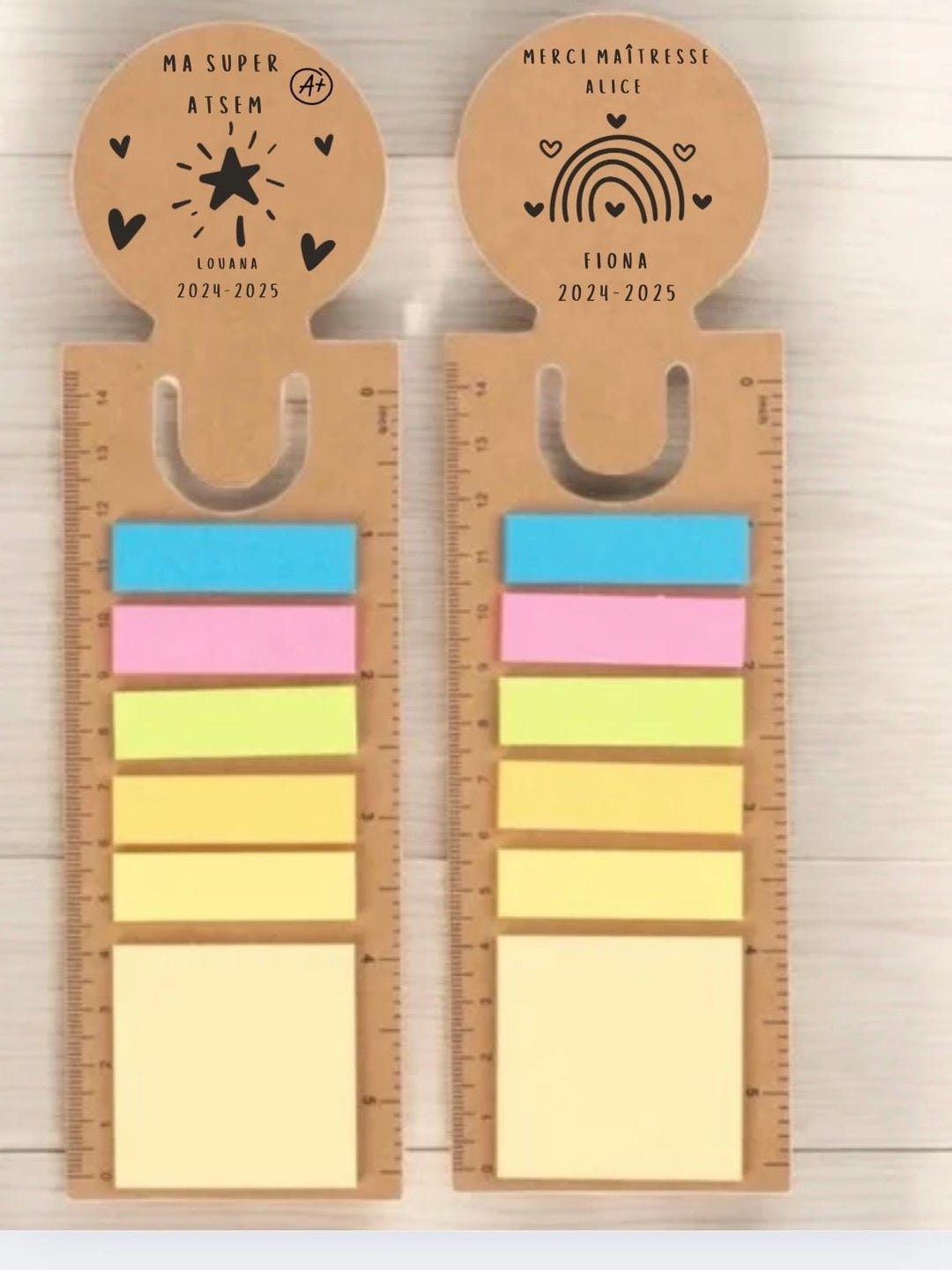Customizable Post-it Note Holder & Bookmark – End-of-year Gift ...
