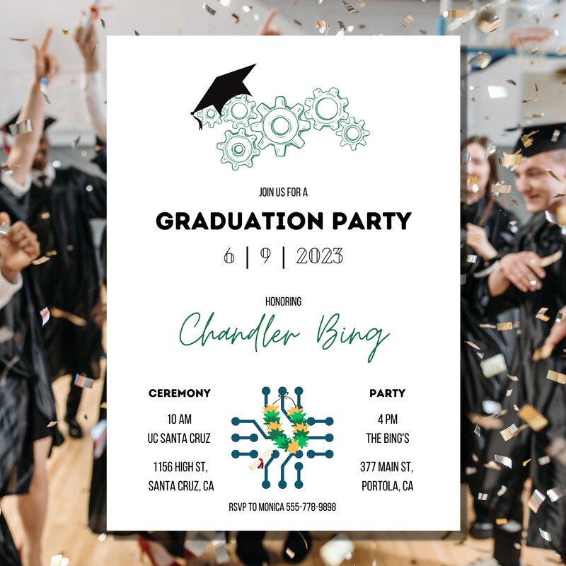 College Grad Invite - Etsy
