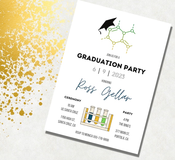Science Degree Graduation Party