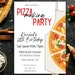Pizza Making Party Invitation, Pizza Party Invite, Cooking Party Mobile ...