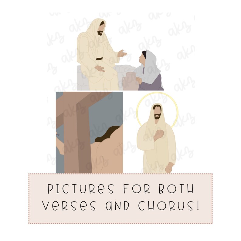 LDS Primary Visual Aid Pictures Singing Time Always - Etsy