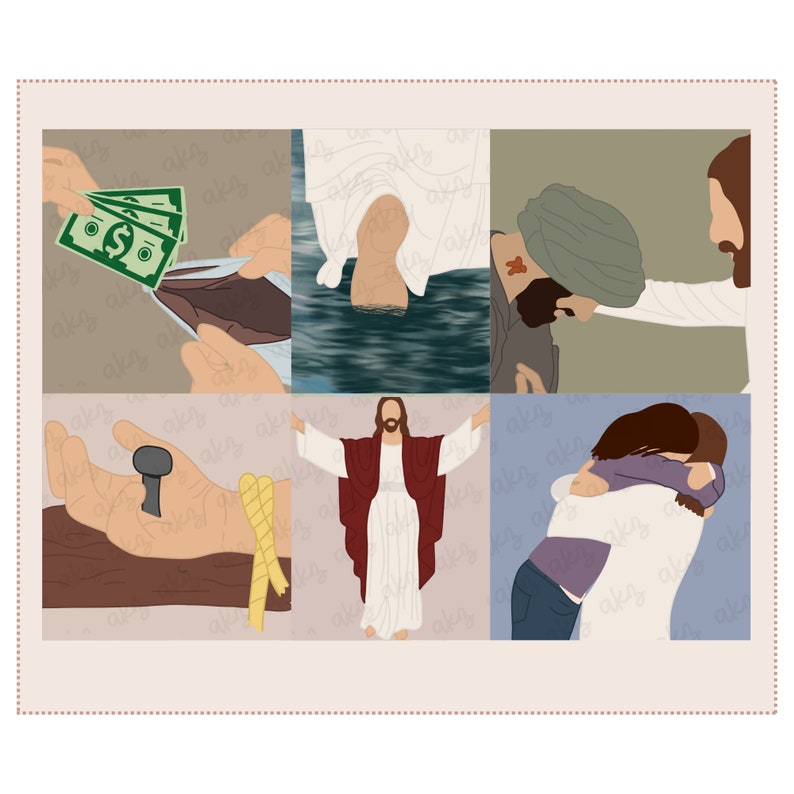 LDS Primary Visual Aid Pictures Singing Time the Miracle - Etsy