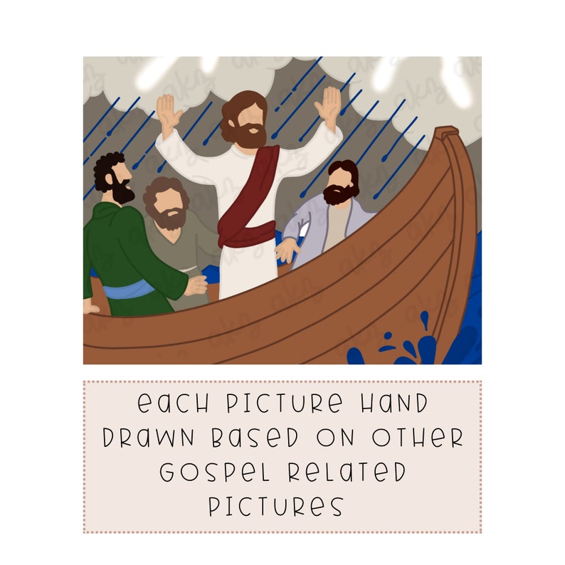 LDS Primary Visual Aid Pictures Singing Time the Miracle - Etsy