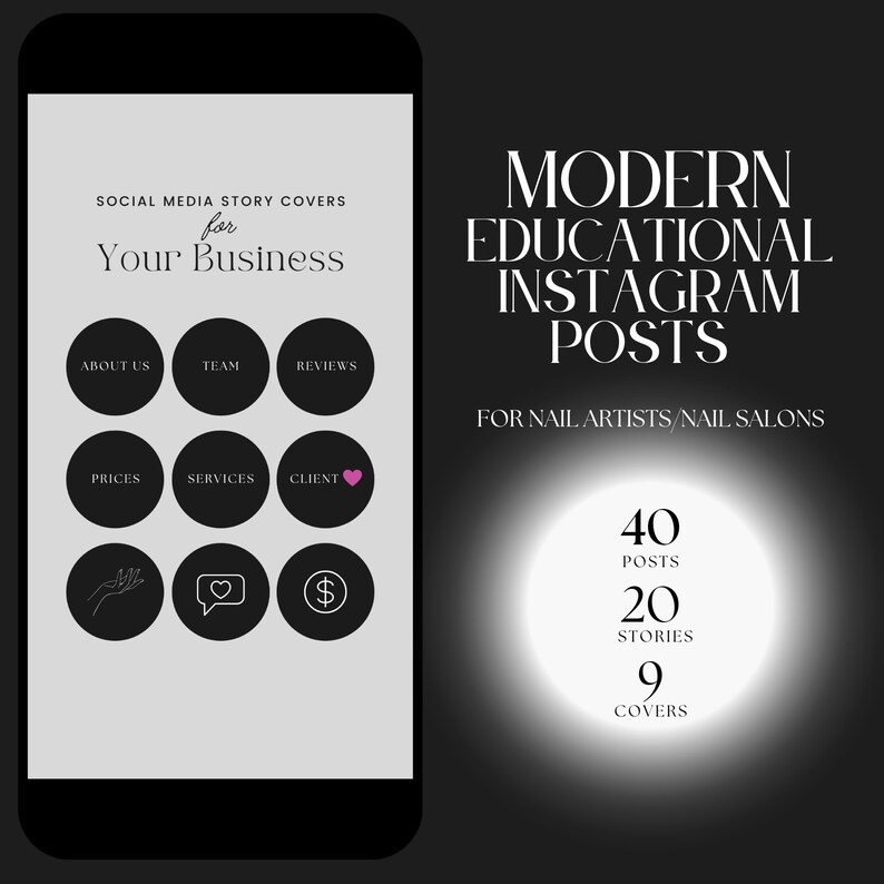 Nail Artist Instagram Templates | Nails Instagram Post | Nail Salon ...