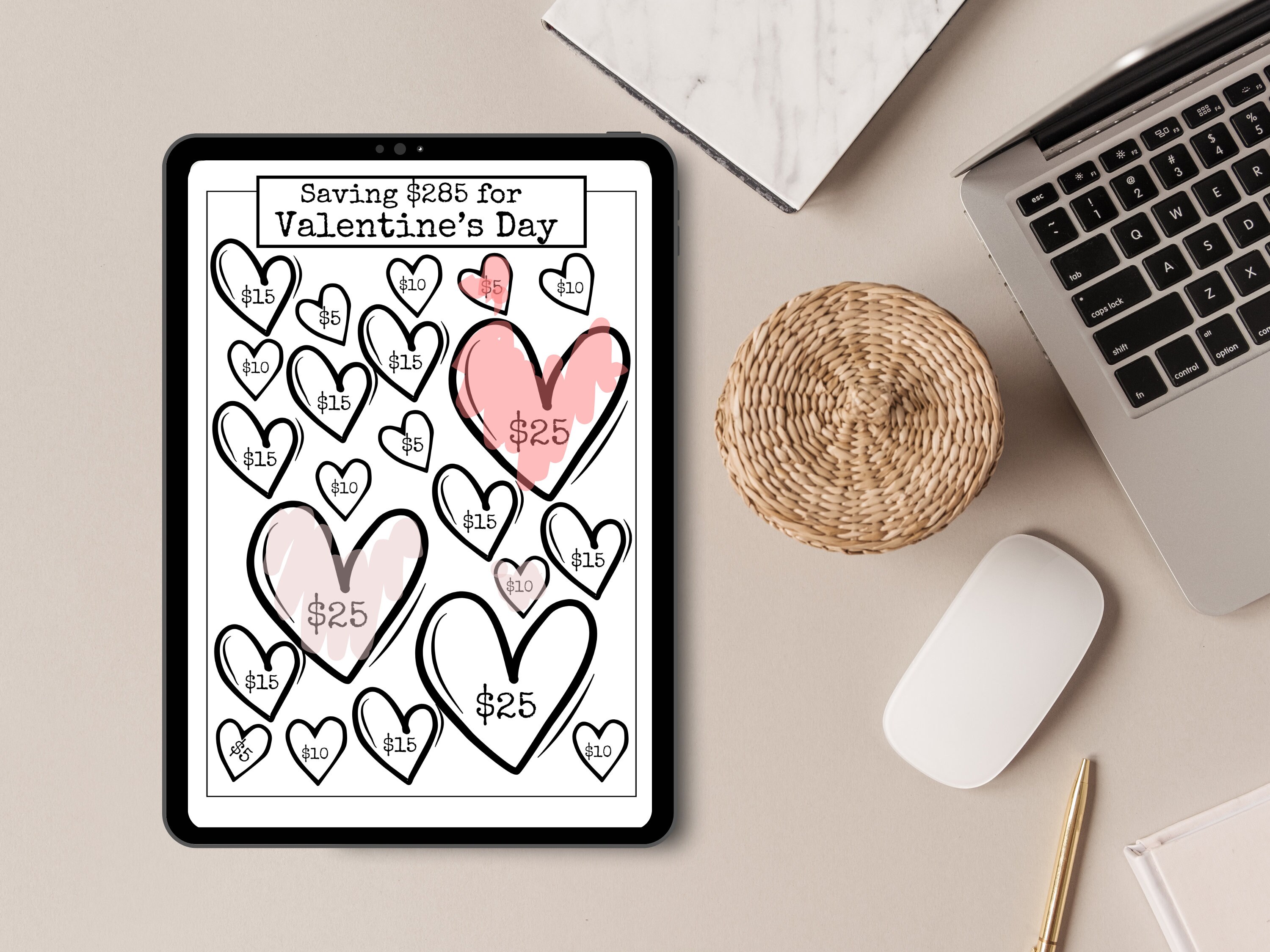 285 Valentines Day Savings Challenge | Savings Challenge | Savings ...