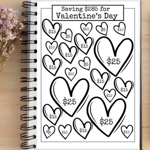 285 Valentines Day Savings Challenge | Savings Challenge | Savings ...