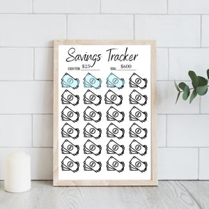 Savings Tracker Coloring Sheet Printable | Coloring Sheet | Savings ...