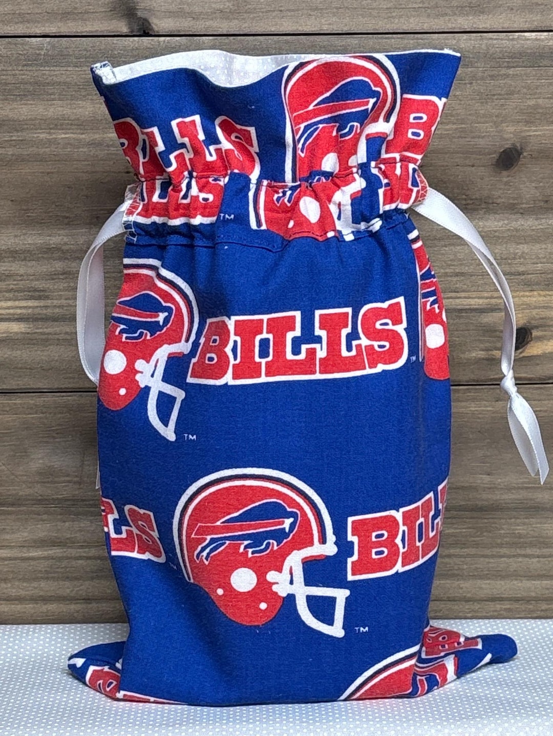 Buffalo Bills Cotton Vintage Fabric Drawstring Bags Gift Sacks Mafia ...
