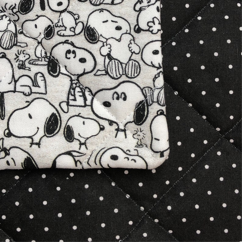 SNOOPY Potholders Hot Pads Table Counter Mats Cotton Fabric Kitchen ...