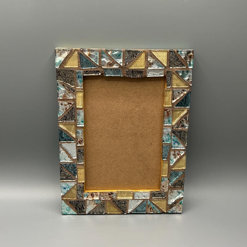 Mosaic Picture Frame - Etsy