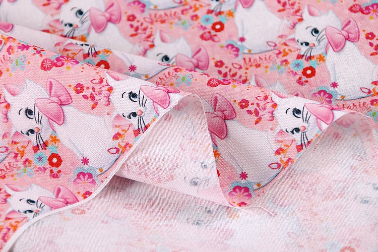 Marie Cat Fabric the Aristocats Fabric Many Faces of Marie - Etsy