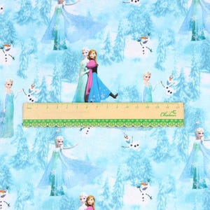 Disney Frozen Fabric Elsa Anna Princess Cartoon Fabric Pure Cotton ...