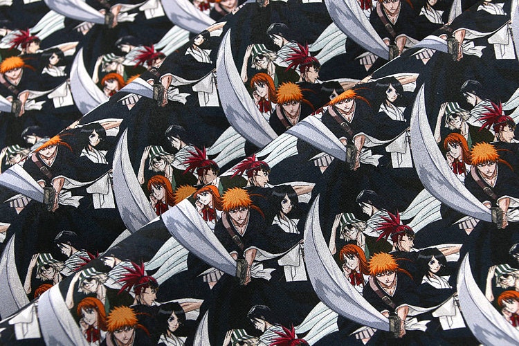 Japanese Anime Fabric Animation Fabric Cartoon Fabric Pure - Etsy