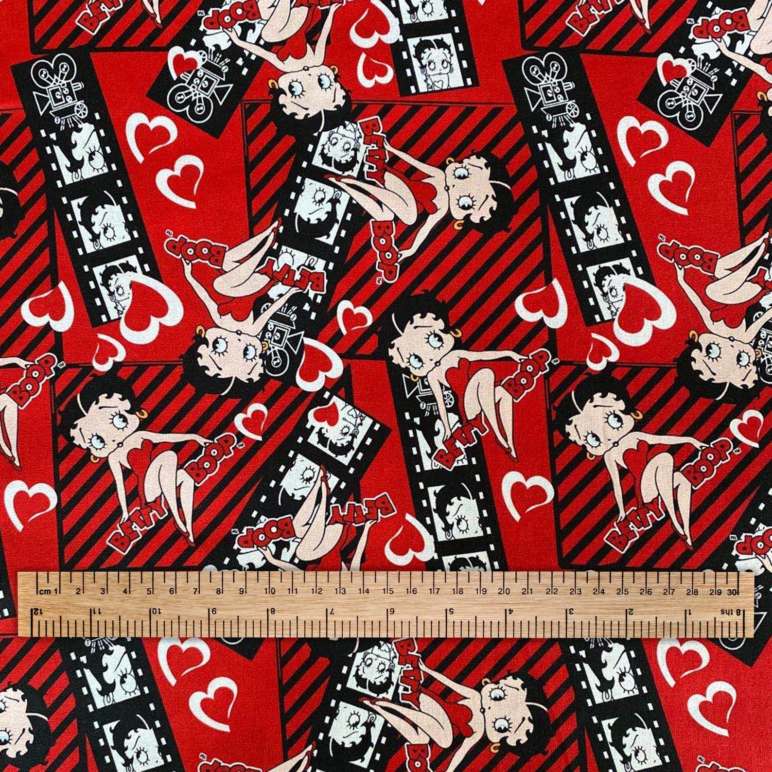 Betty Boop Fabric Cartoon Fabric Pure Cotton Fabric by the Half Yard - Etsy