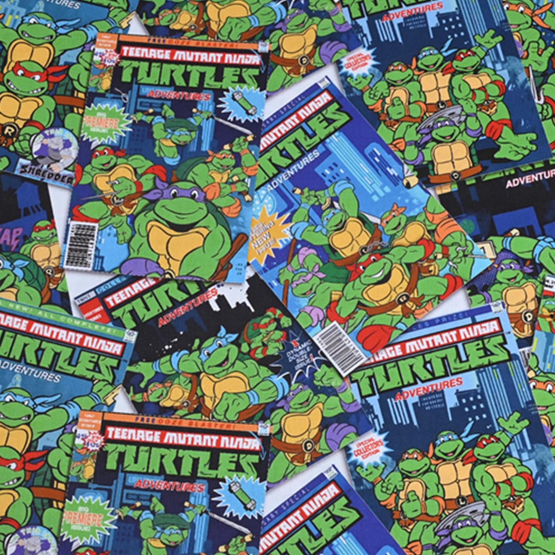 Teenage Mutant Ninja Turtles Fabric Cartoon Fabric Pure Cotton Fabric ...