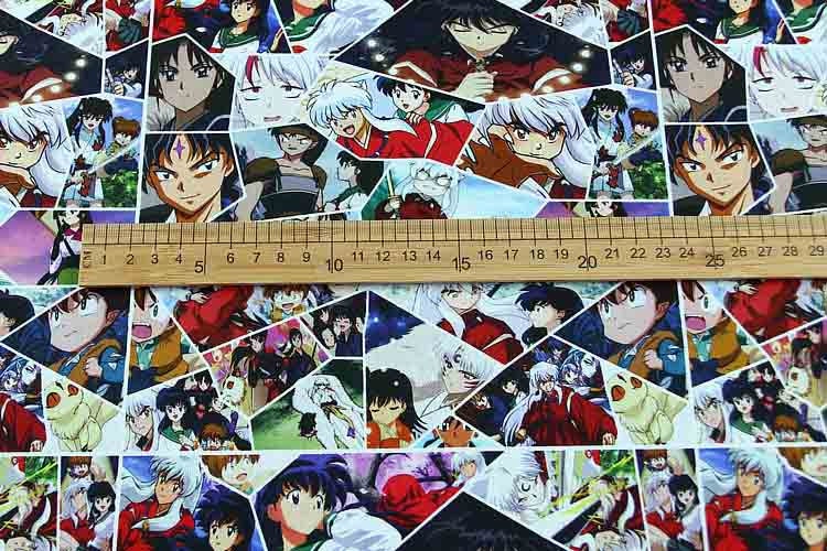 Japanese Anime Fabric Animation Fabric Cartoon Fabric Pure - Etsy