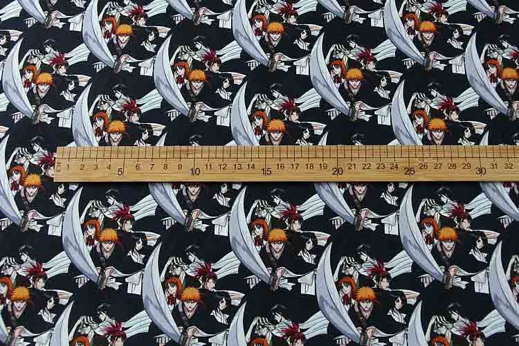 Japanese Anime Fabric Animation Fabric Cartoon Fabric Pure - Etsy