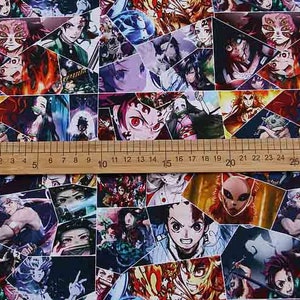 Japanese Anime Fabric Animation Fabric Cartoon Fabric Pure Cotton ...