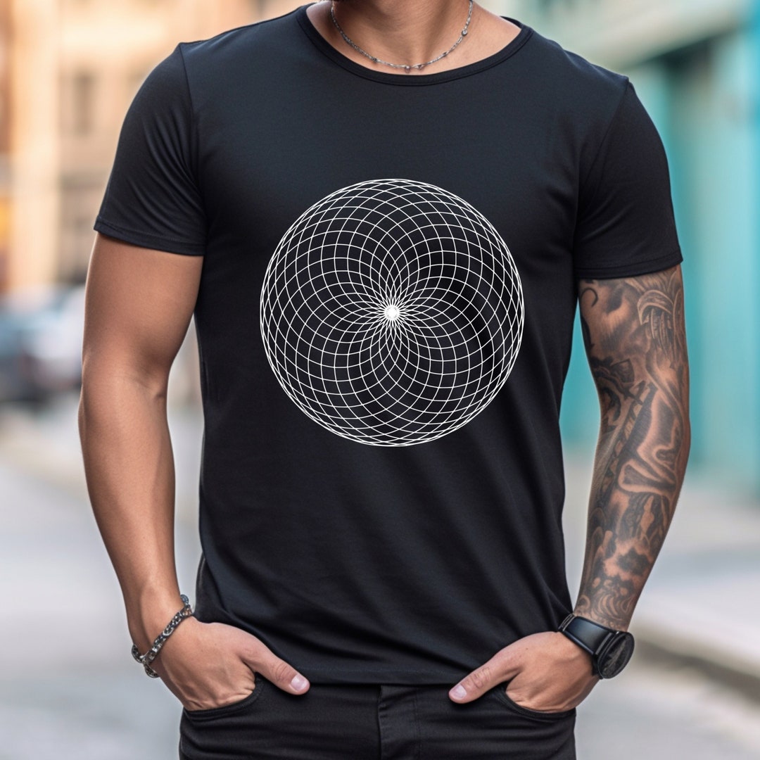 Torus Shape T-shirt, Sacred Geometry, Math Teacher Shirt, Science Tee ...