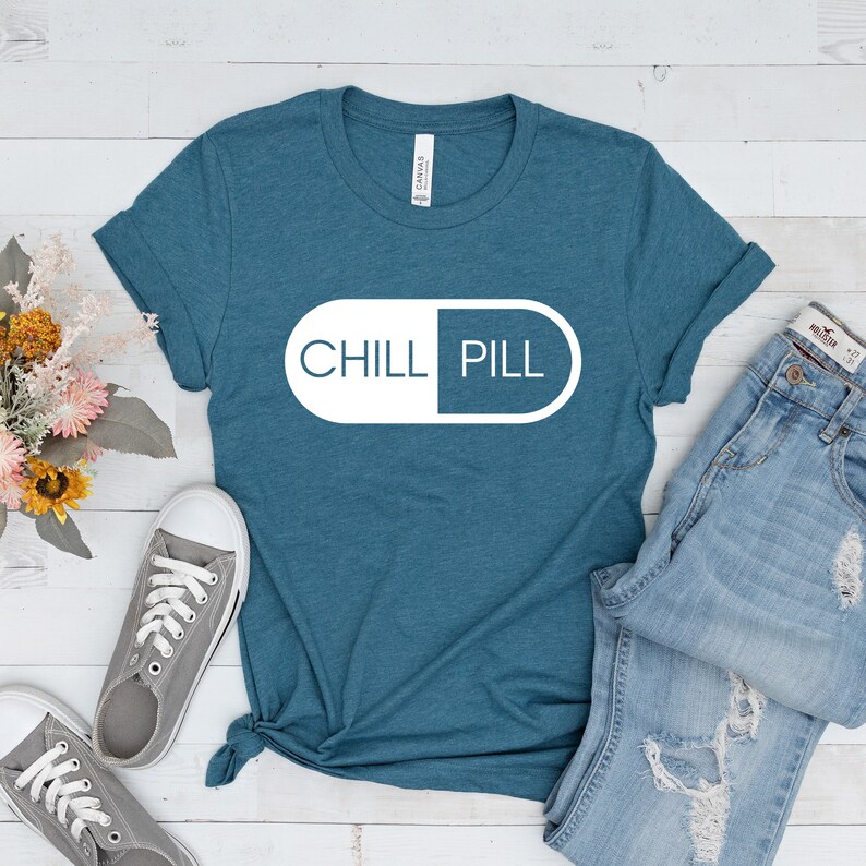Chill Pill Shirt, Funny Meds Shirt, Pharmacist Gift, Nurse Doctor Shirt ...