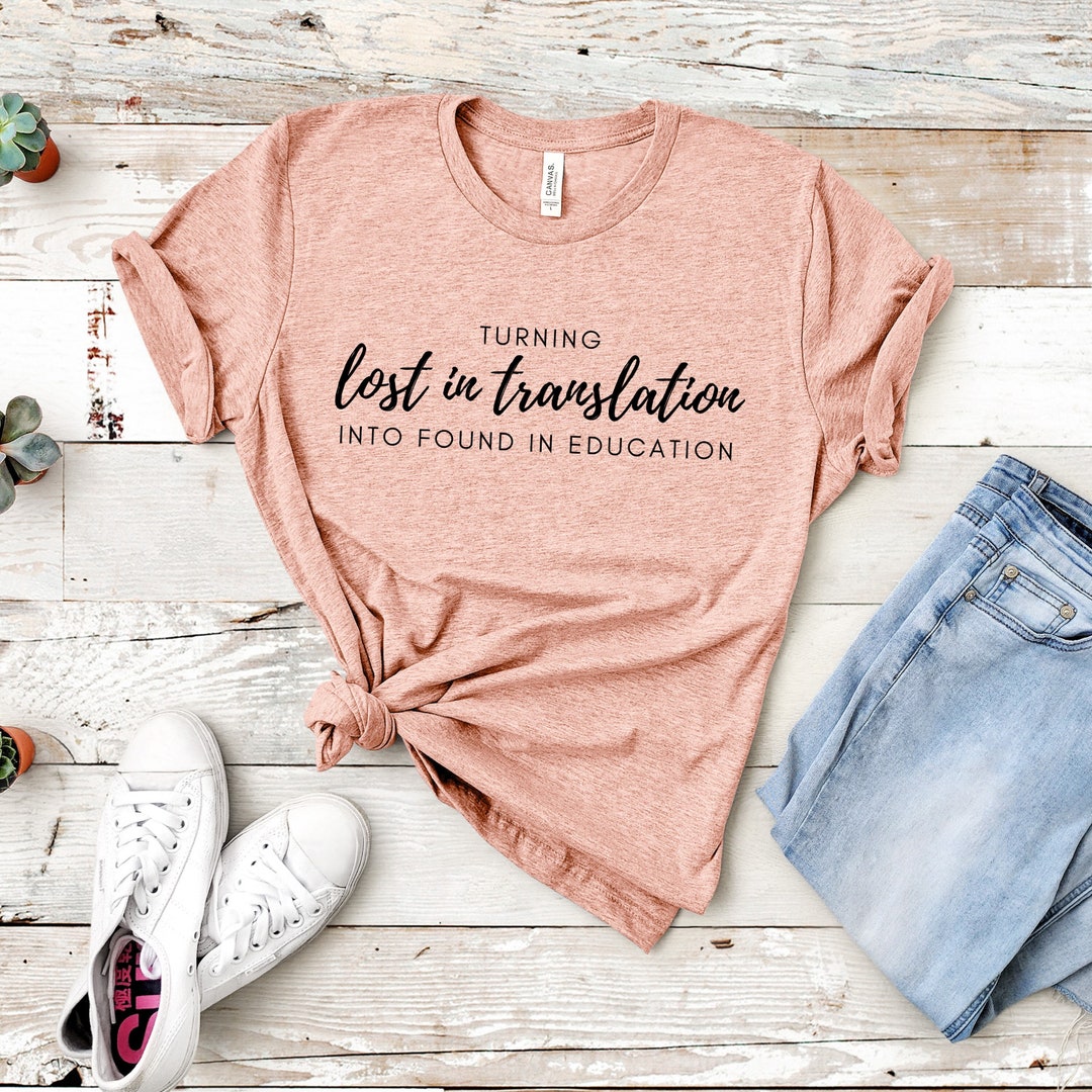 ESL Teacher Shirt, Funny English Teacher Shirt, Multilingual Teacher ...