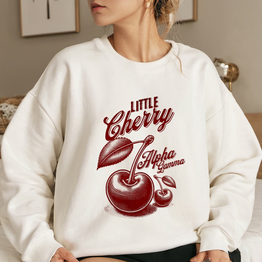Big Little Reveal Shirts Cherry, Custom Sorority Sweatshirt, Trendy ...