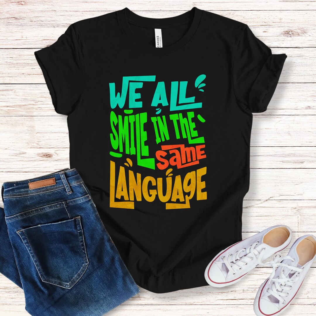 Multilingual Teacher Shirt, Dual Language Crew, English Teacher Gift ...